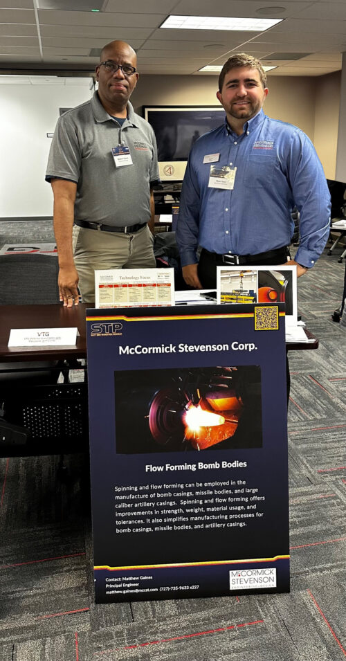 McCormick Stevenson Showcases New Hot Spinning Bomb Bodies Process ...